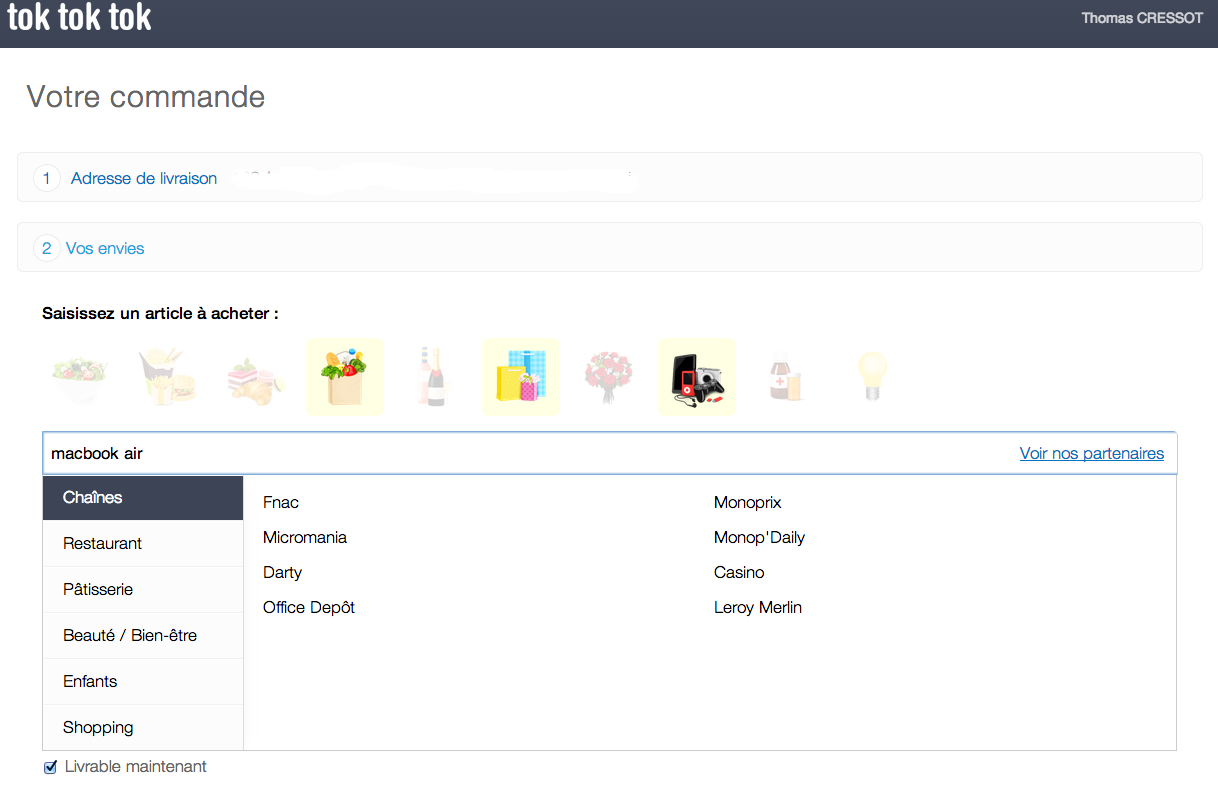 Avis : Tok tok tok la livraison express à domicile - Tomiiks.com